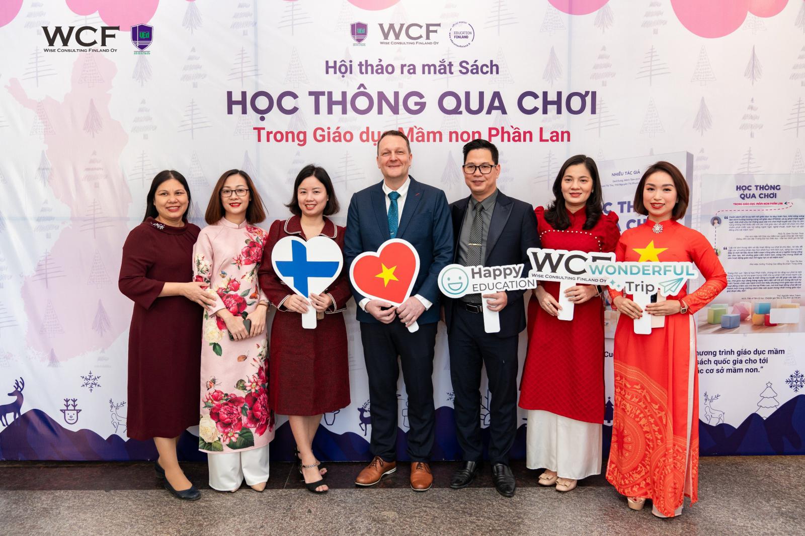 TỌA ĐÀM HỌC THÔNG QUA CHƠI TRONG GIÁO DỤC MẦM NON PHẦN LAN VÀ LỄ KÍ KẾT HỢP TÁC GIỮA TRƯỜNG ĐẠI ...